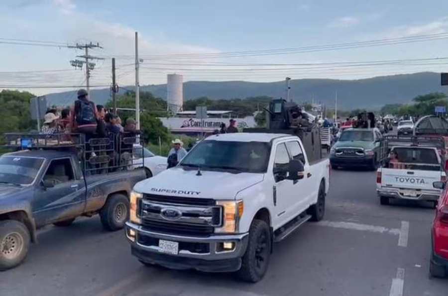 Cartel de Sinaloa entra entre aplausos a Frontera Comalapa, Chiapas ...